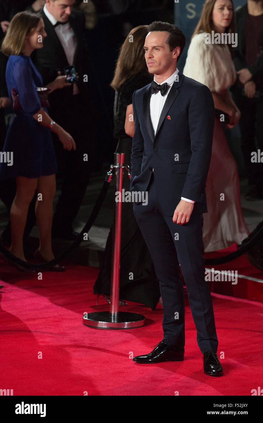 London, UK. 26th Oct, 2015. Actor Andrew Scott. CTBF Royal Film ...