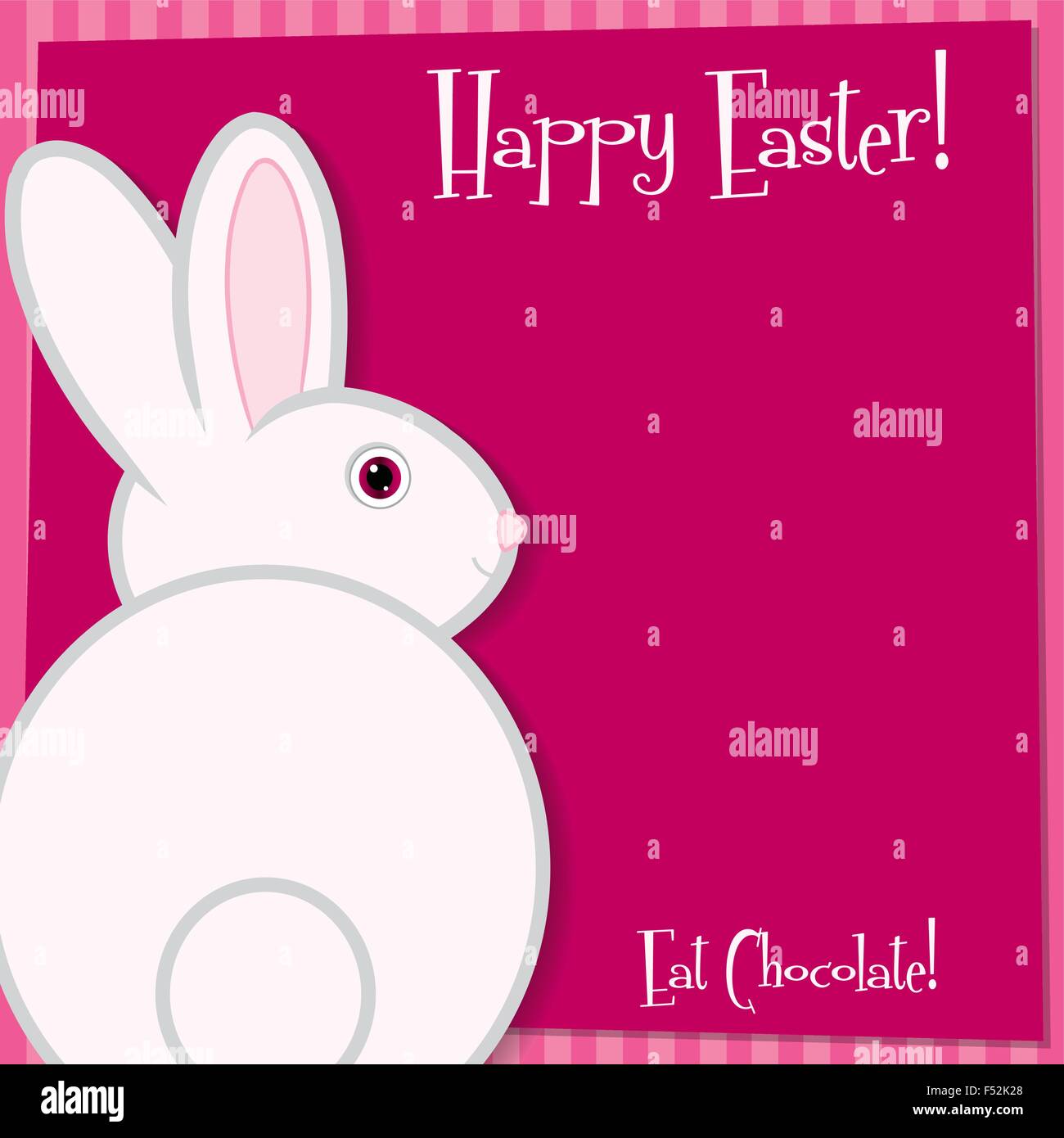 Funky Easter bunny card in vector format Stock Vector Image & Art - Alamy