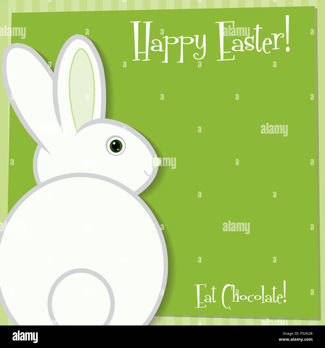 Funky Easter bunny card in vector format Stock Vector Image & Art - Alamy