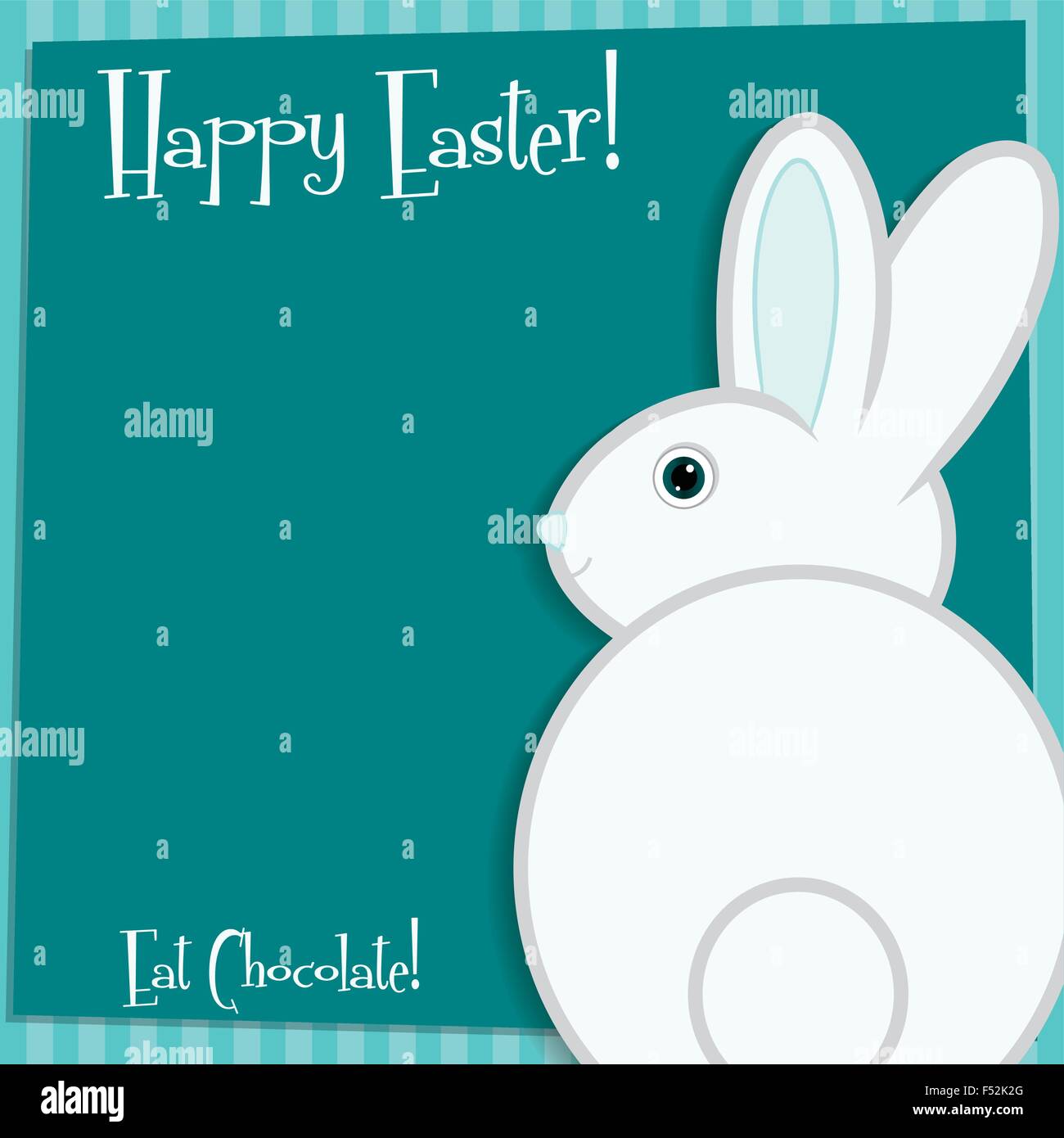 Funky Easter bunny card in vector format Stock Vector Image & Art - Alamy