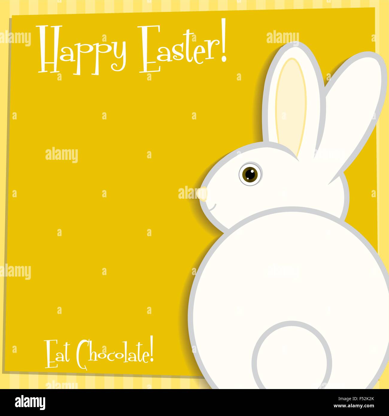 Funky Easter bunny card in vector format Stock Vector Image & Art - Alamy