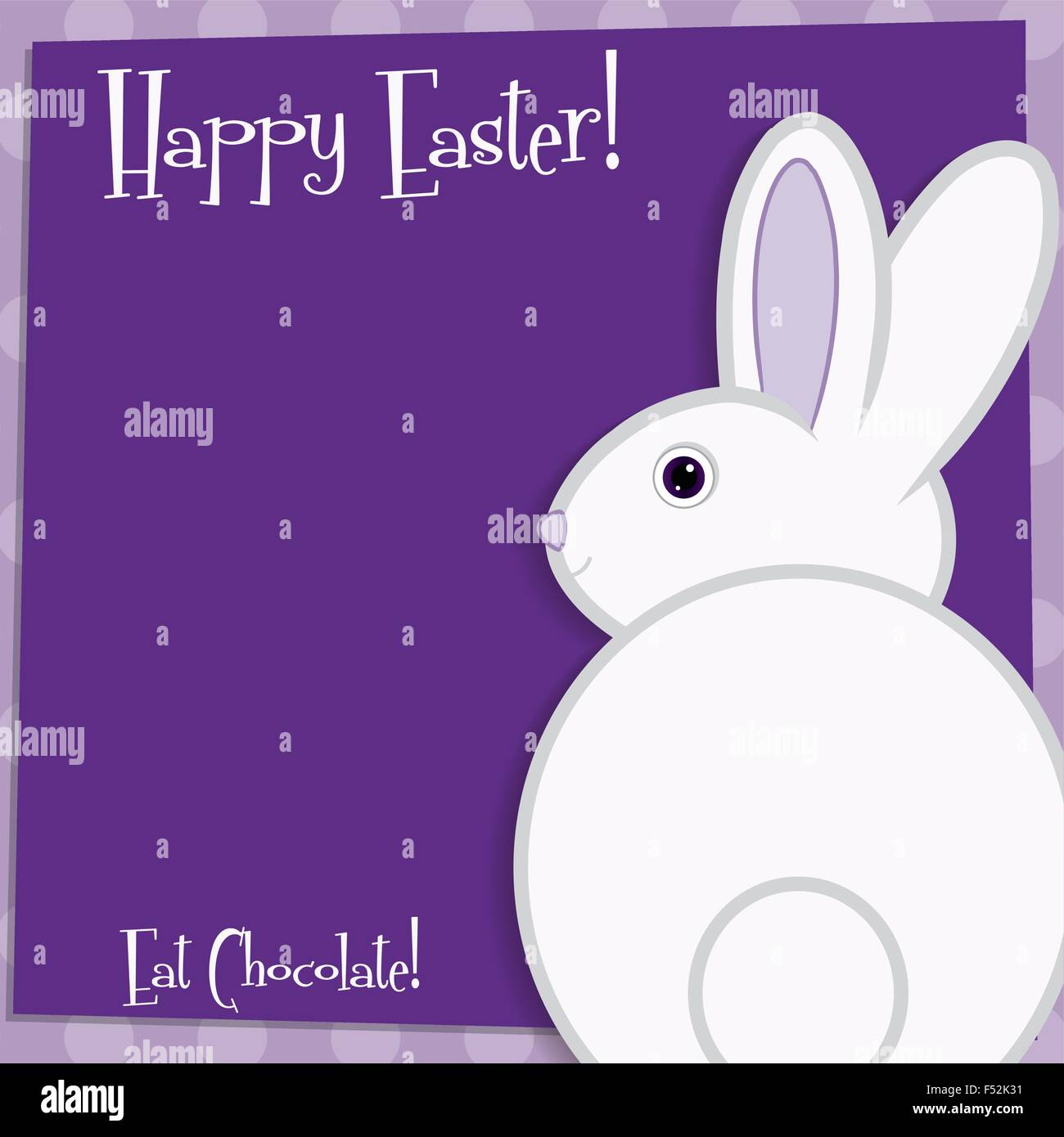 Funky Easter bunny card in vector format Stock Vector Image & Art - Alamy