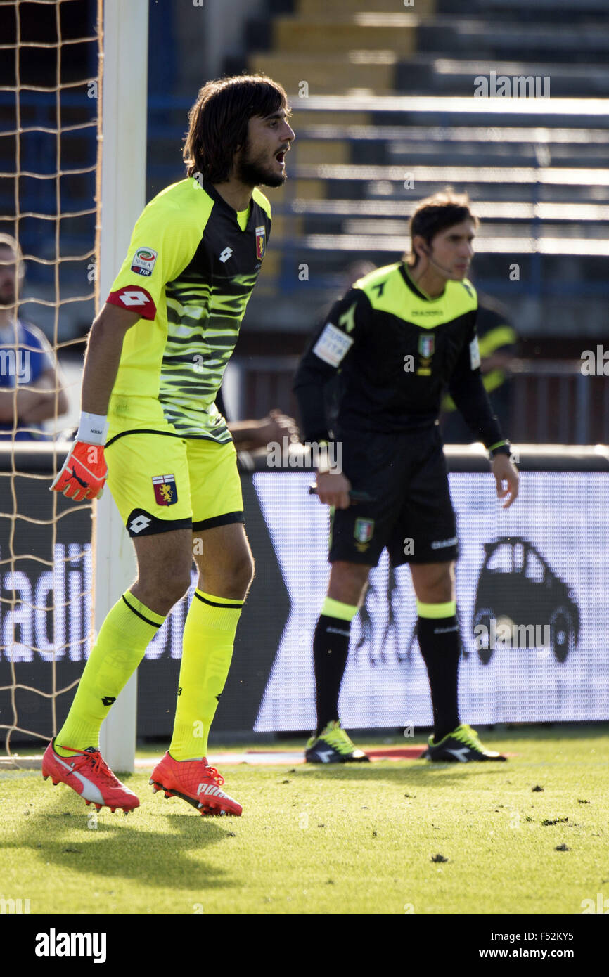 Empoli, Italy. 24th Oct, 2015. Mattia Perin (Genoa) Football/Soccer ...