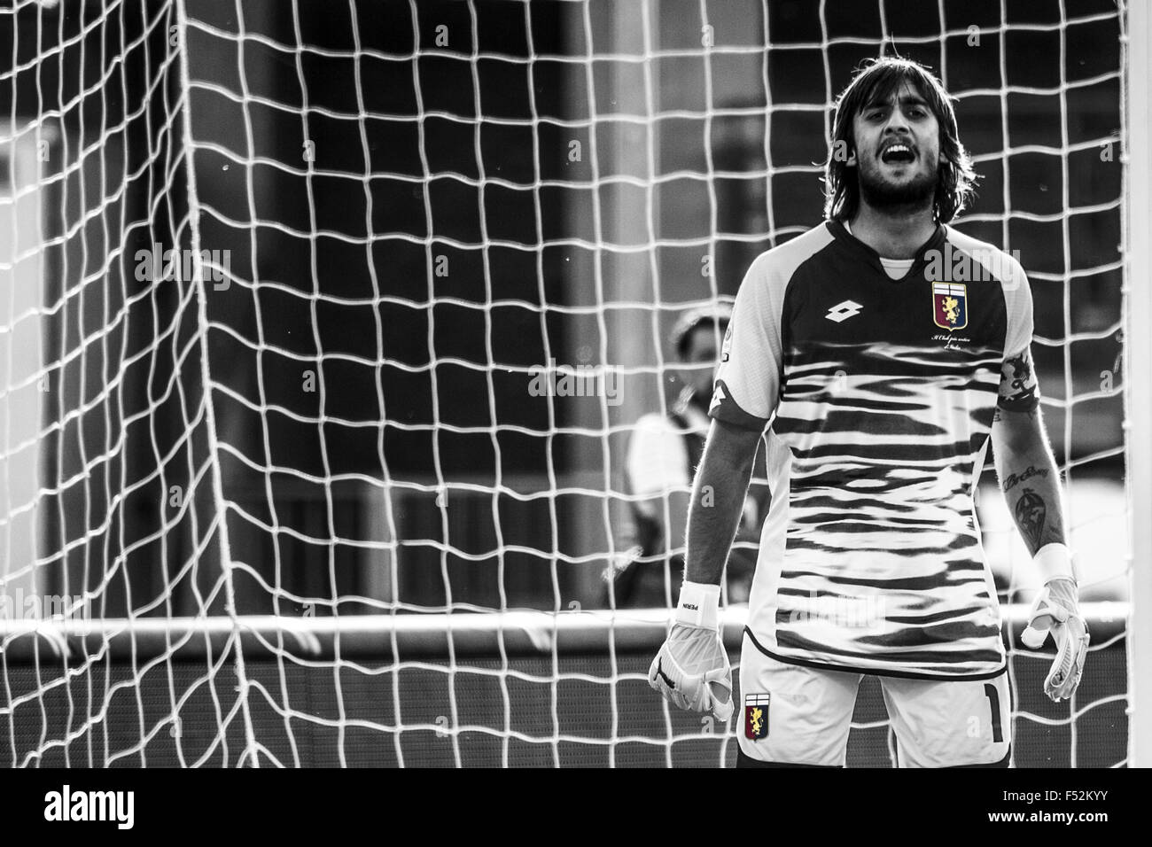 Empoli, Italy. 24th Oct, 2015. Mattia Perin (Genoa) Football/Soccer ...