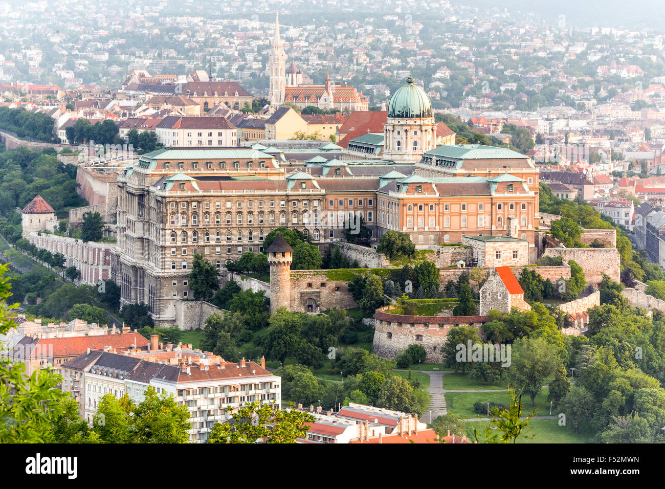 Buda Castle Is The Historical Castle Complex Of The Hungarian Kings In ...