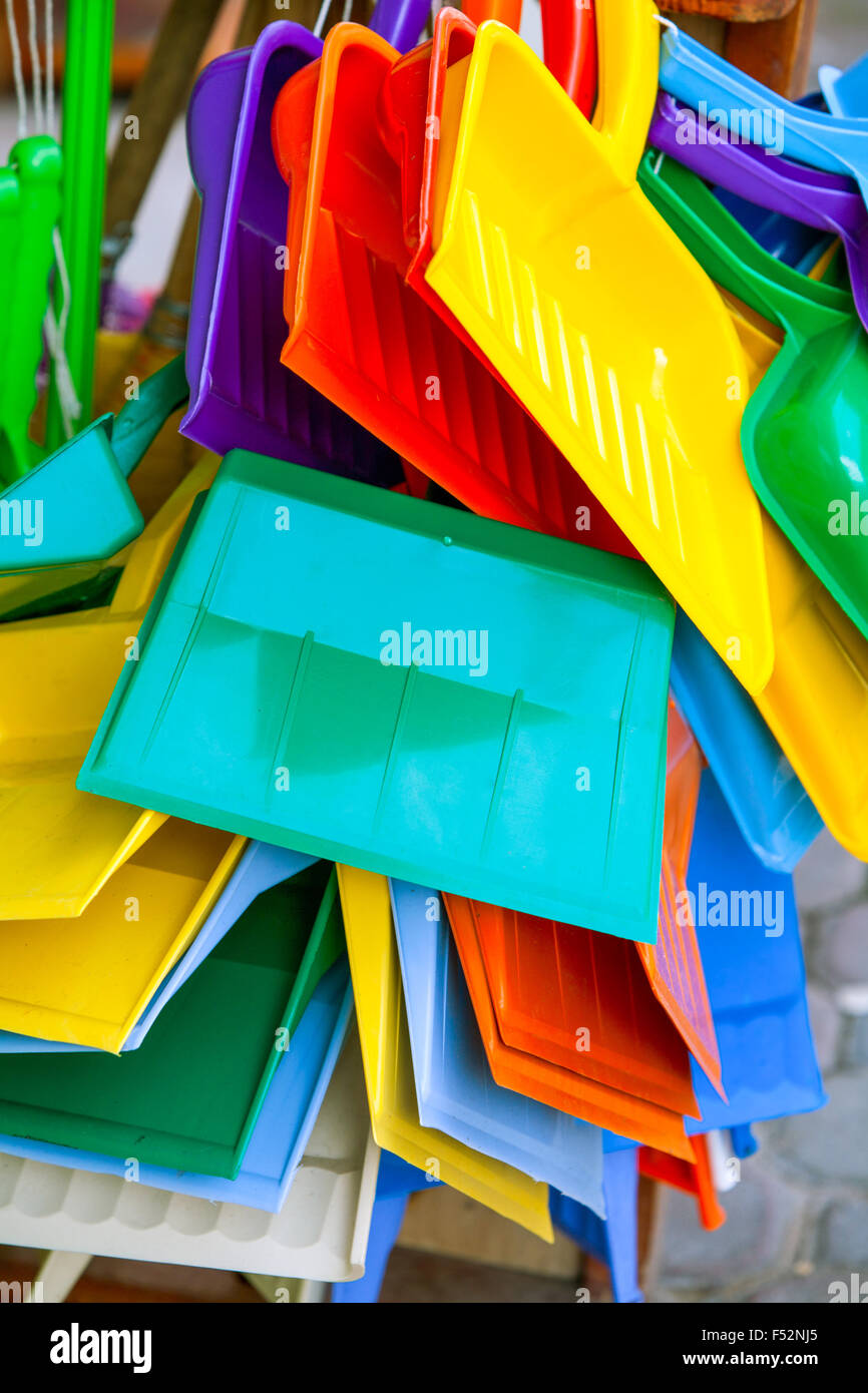 Objects Of Different Colors With High Pollution Index Which Are ...