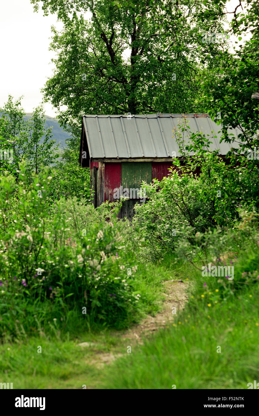 Painted summer house hi-res stock photography and images - Alamy