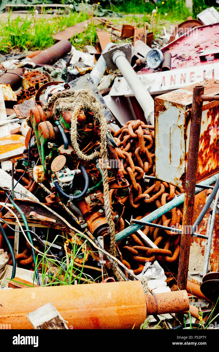 Scrap sheet, metal Stock Photo - Alamy