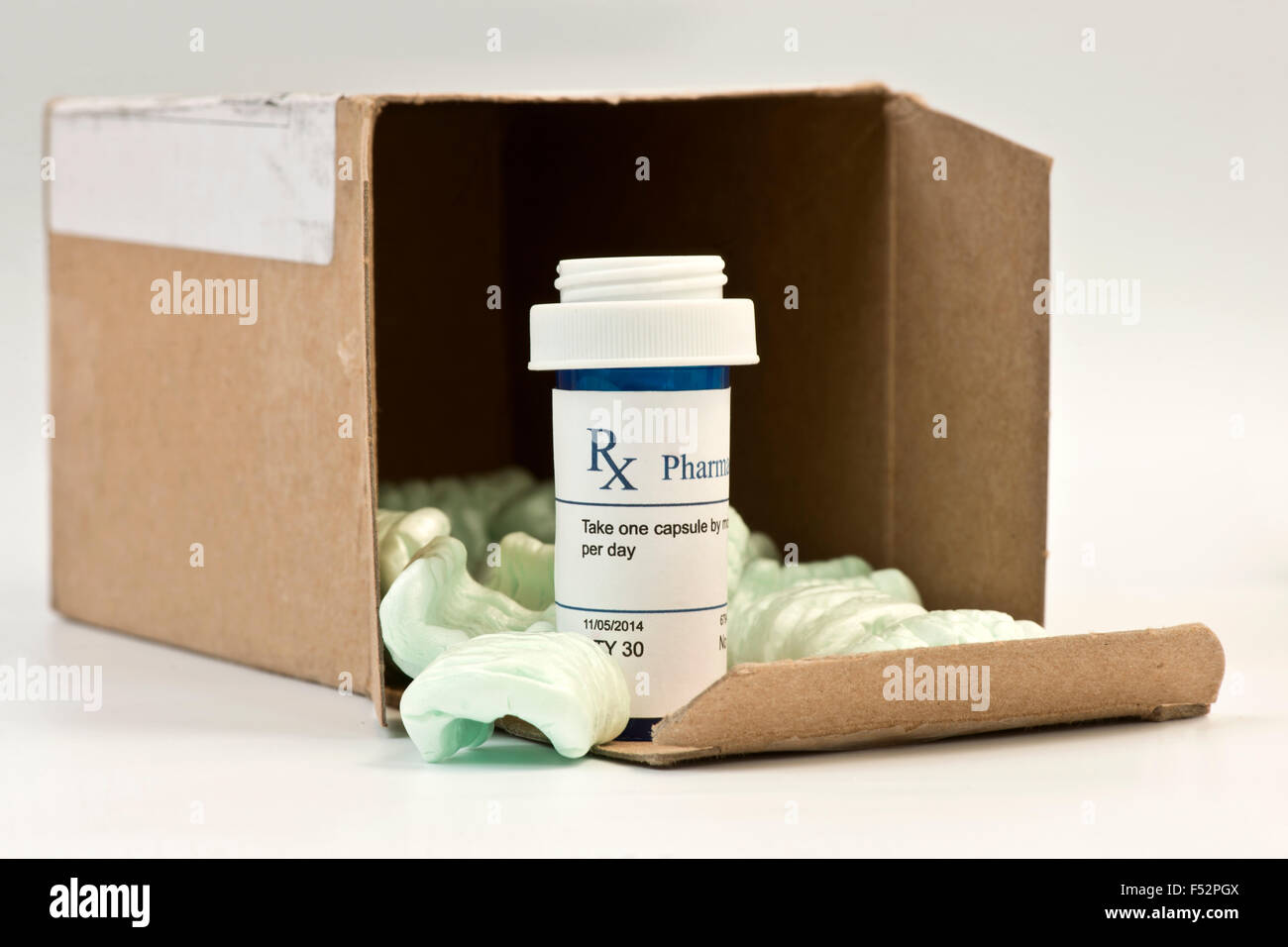 Prescription medication box hi-res stock photography and images - Alamy