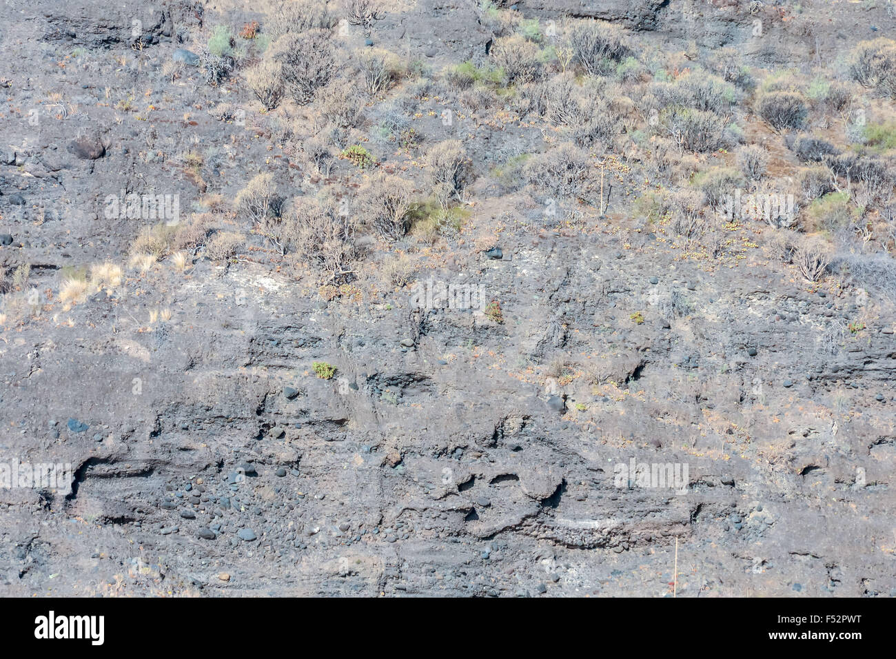 Dry Lava Basaltic Rock Stock Photo - Alamy