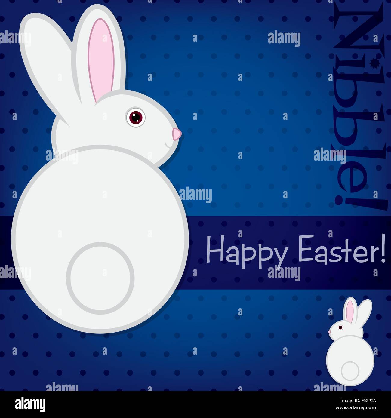 Navy blue polka Stock Vector Images - Alamy