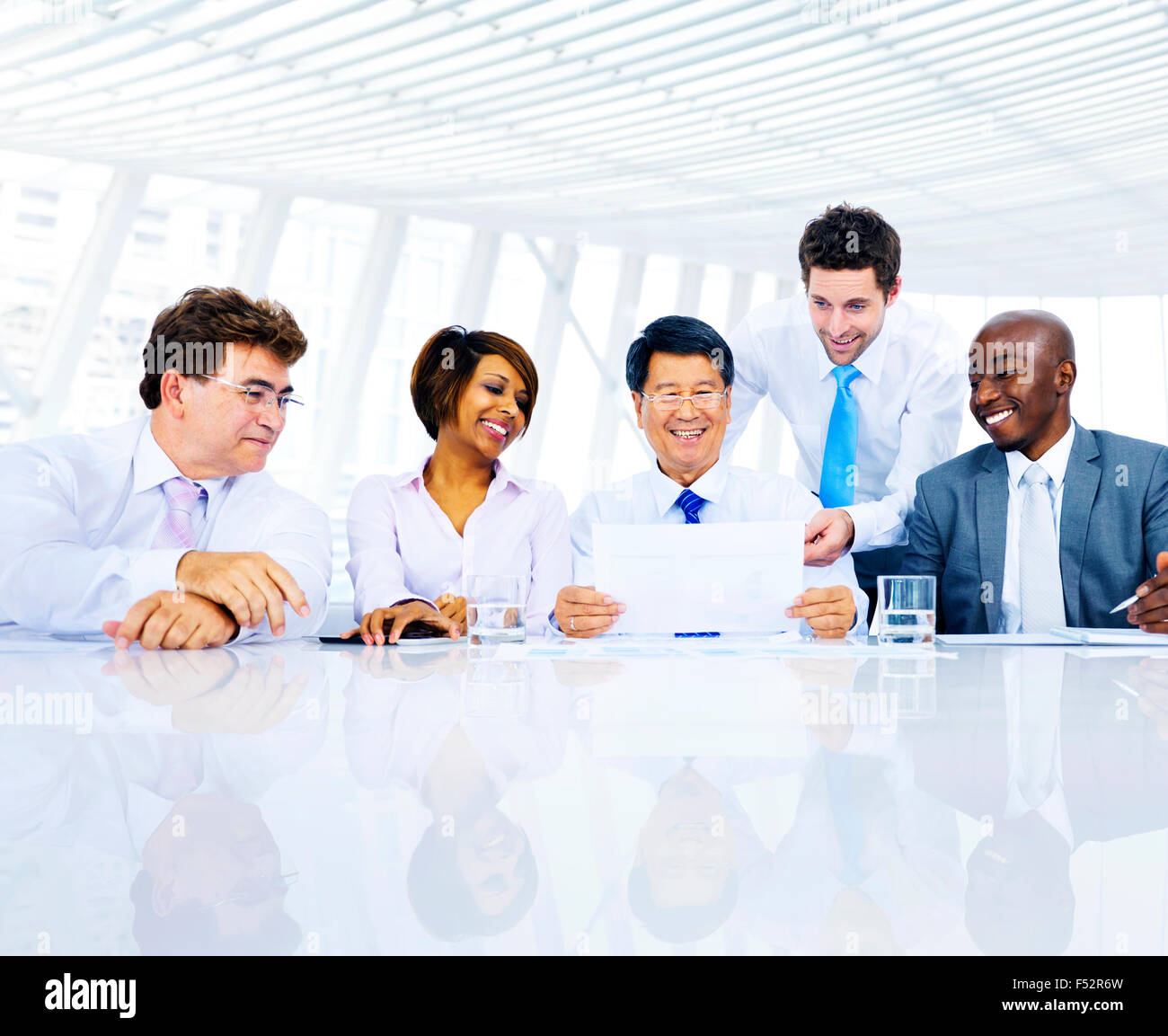 Business People Corporate Communication Office Team Concept Stock Photo ...