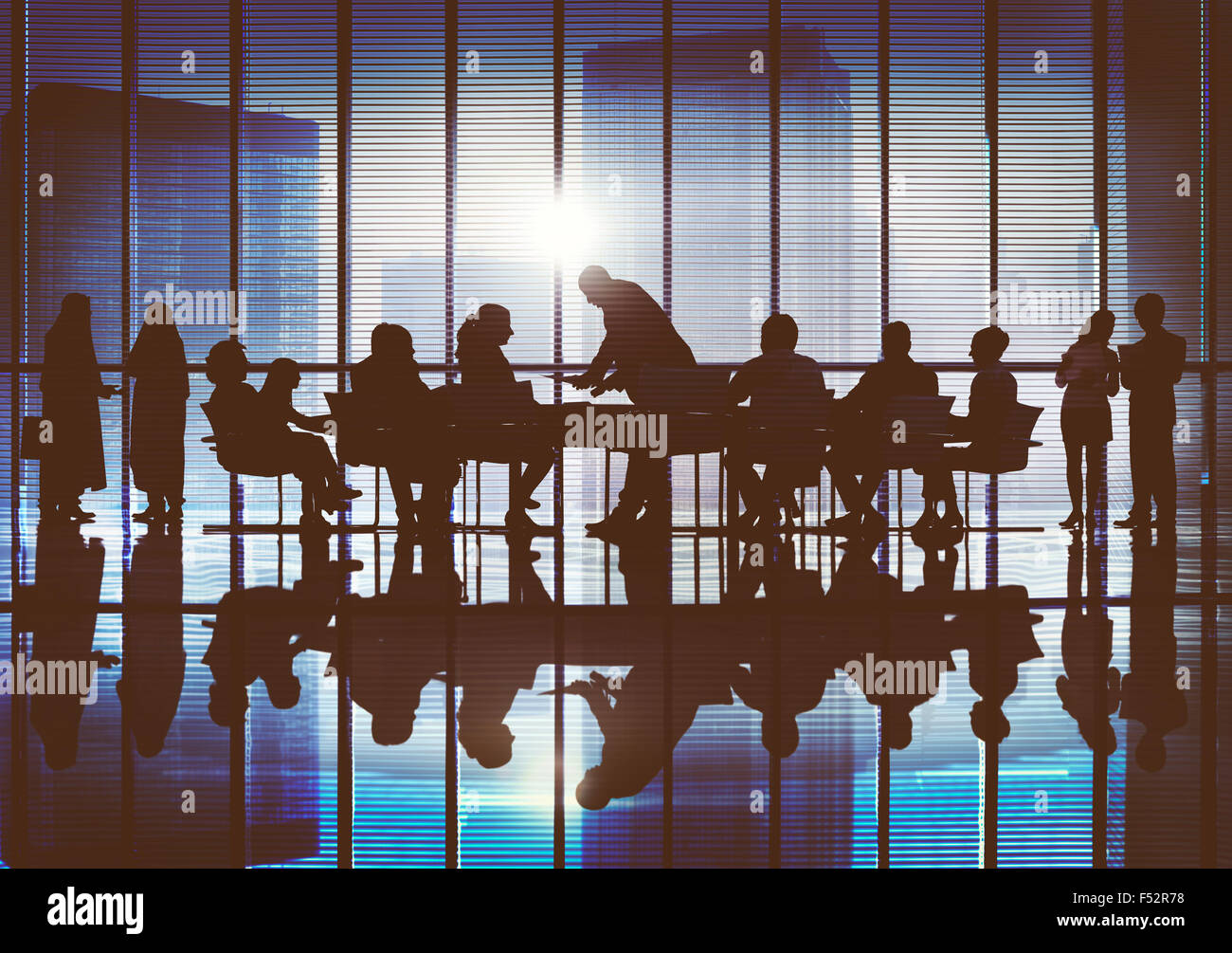 Meeting Seminar Conference Business Collaboration Team Concept Stock ...