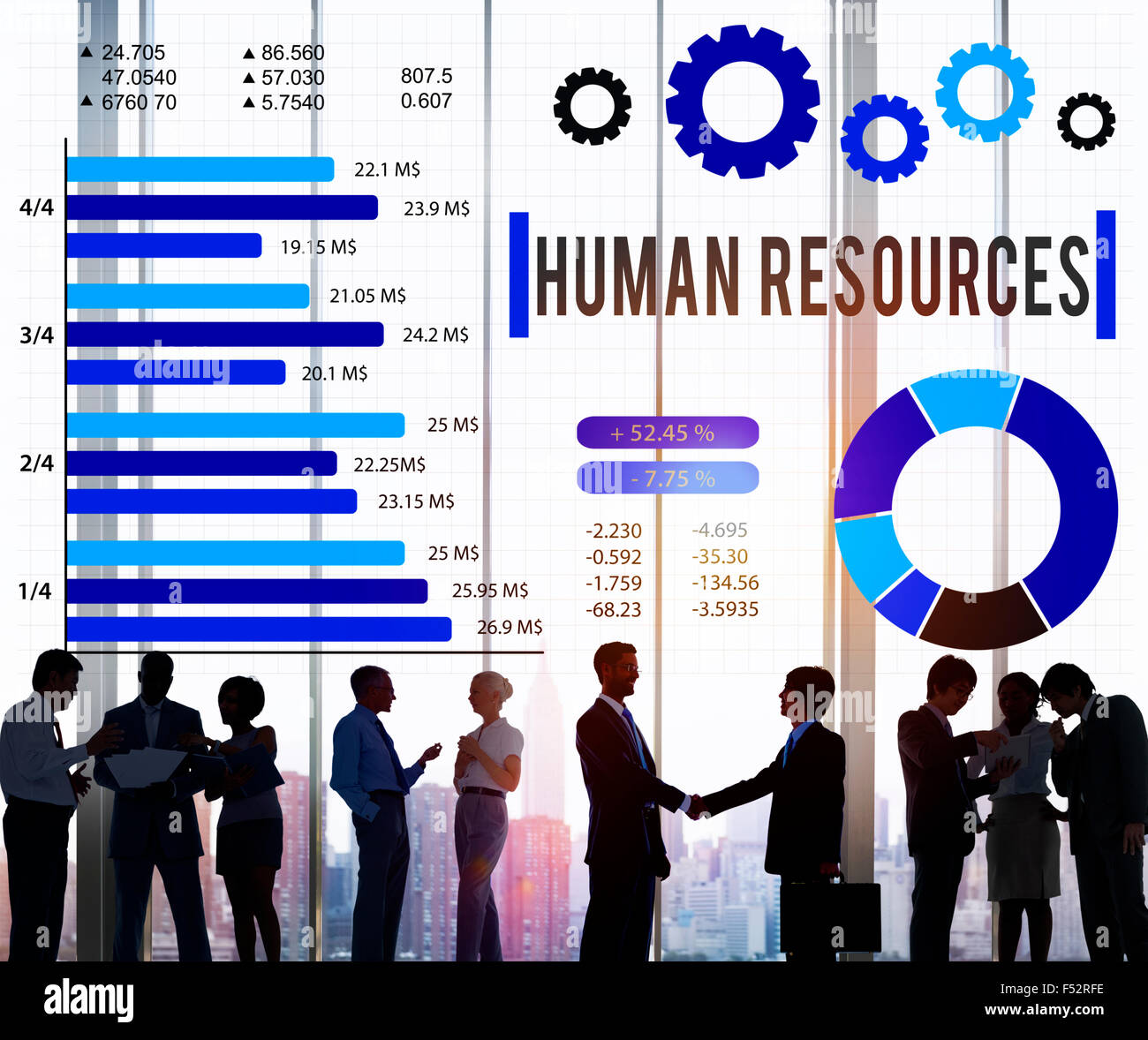 Human Resources Employment Career Plan Concept Stock Photo - Alamy