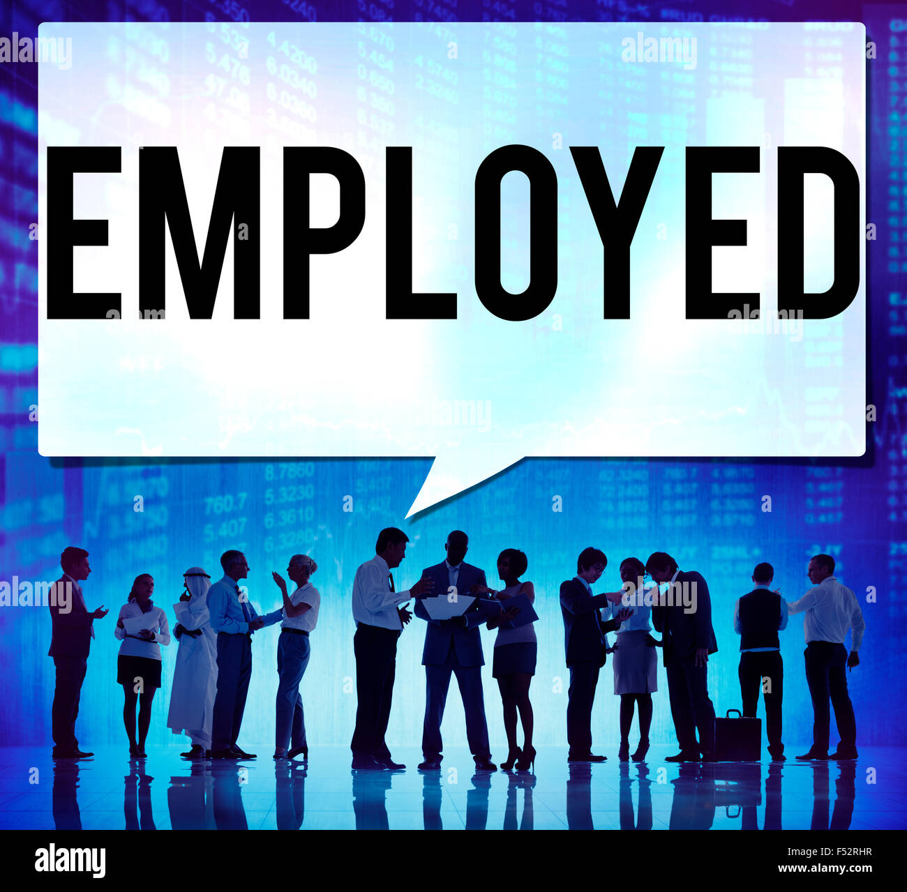 Employment Employed Career Job Hiring Concept Stock Photo - Alamy