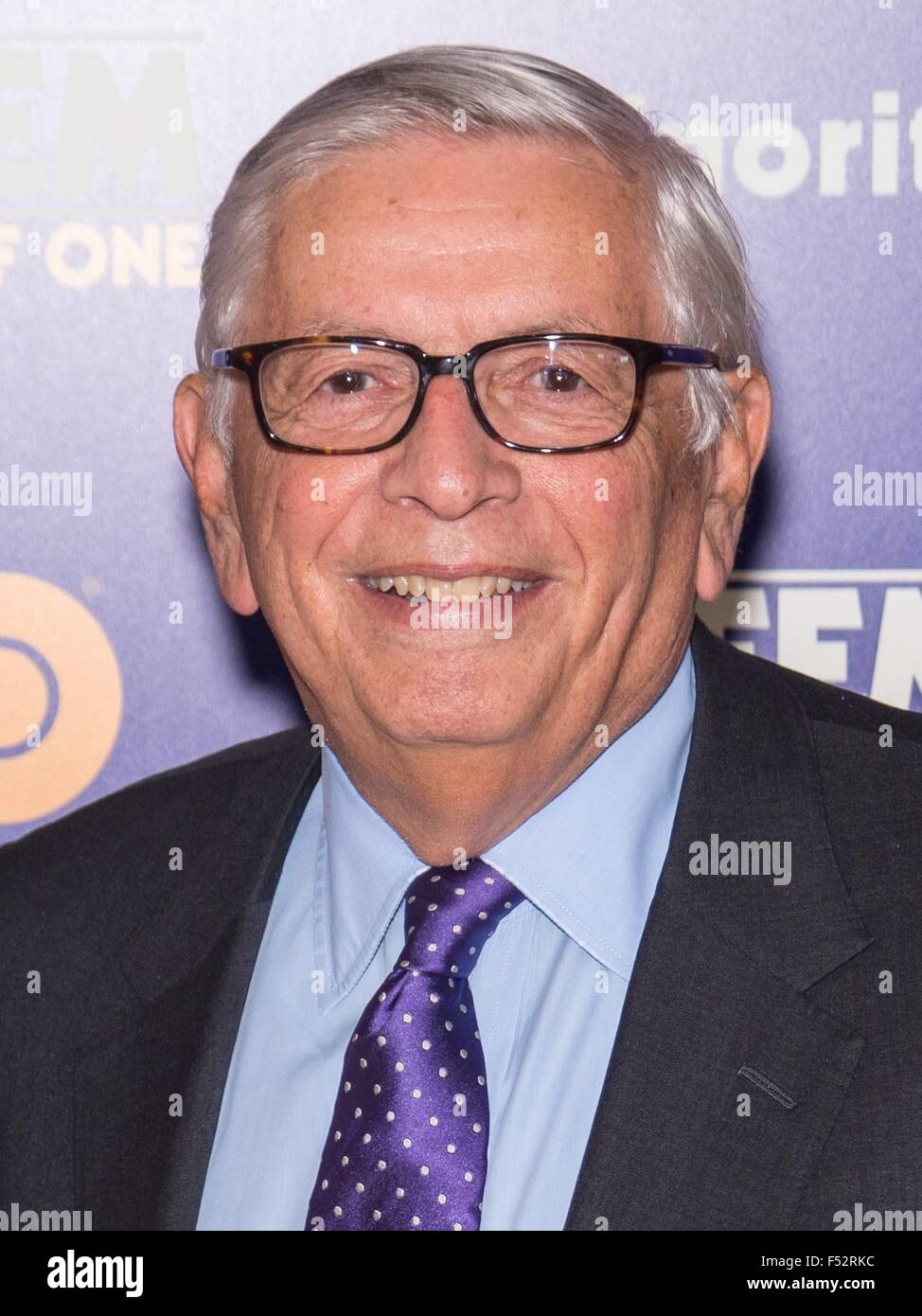 New York, NY, USA. 26th Oct, 2015. David Stern at arrivals for KAREEM ...