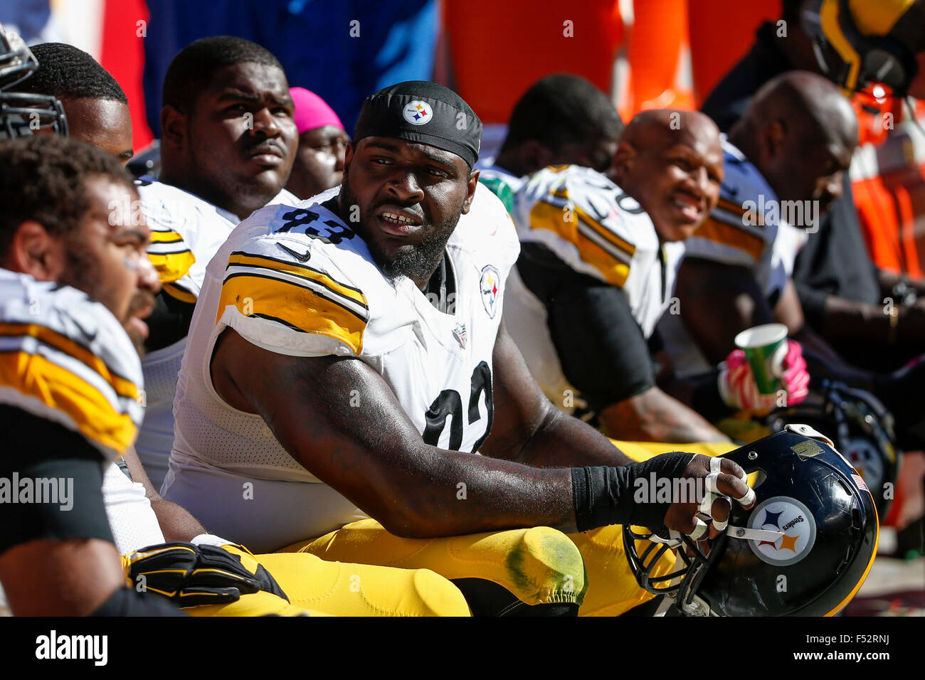 October 25, 2105: Pittsburgh Steelers defensive end Cam Thomas (93 ...