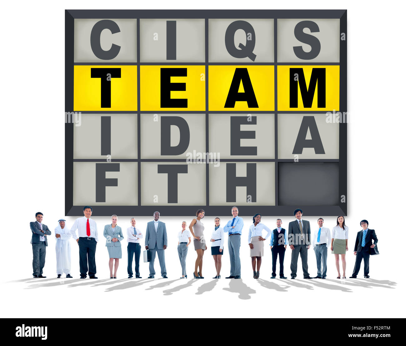 Team Puzzle Problem Solving Corporate Connection Concept Stock Photo ... Team Puzzle Problem Solving Corporate Connection Concept Stock Photo ...