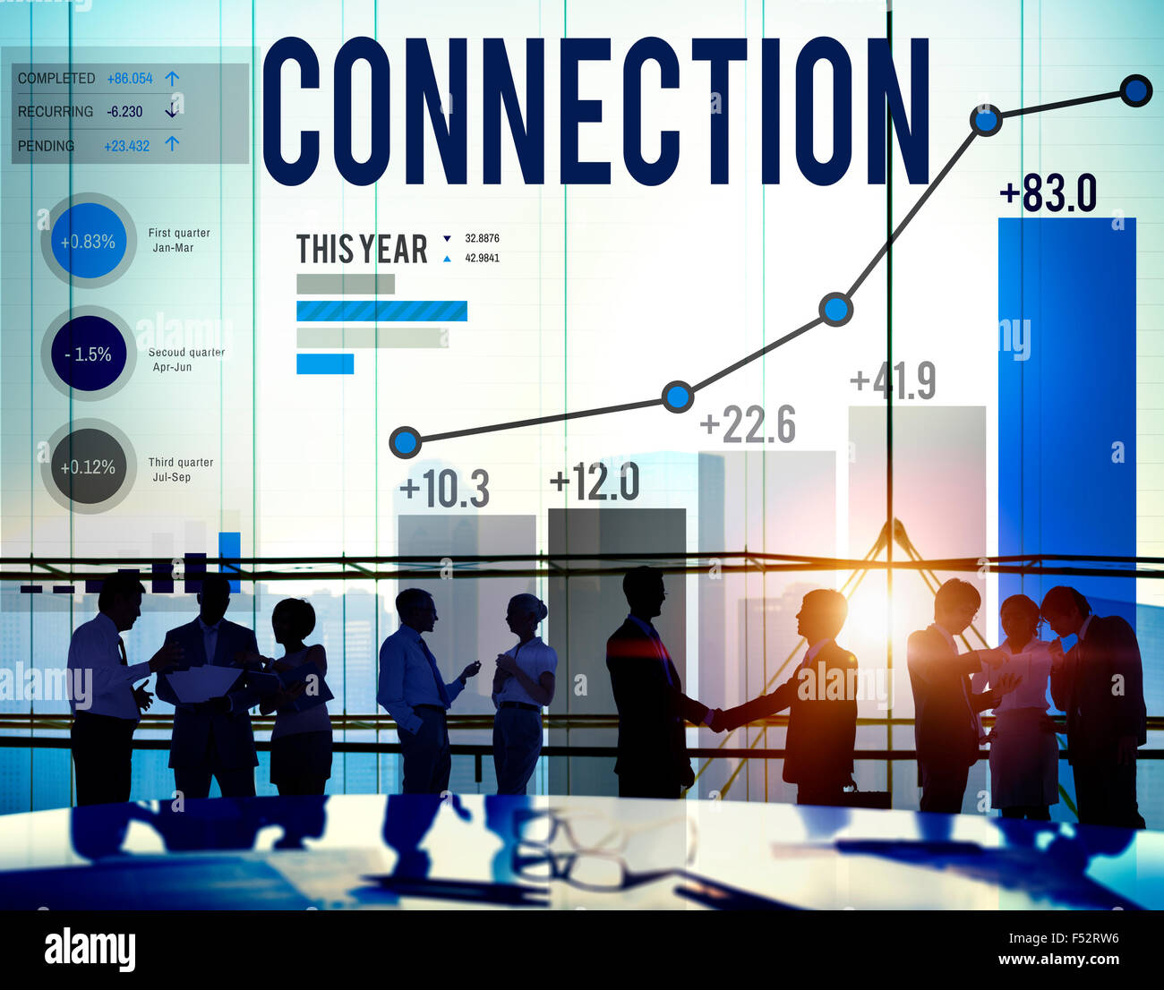 Networking Connection Global Communication Link Concept Stock Photo - Alamy