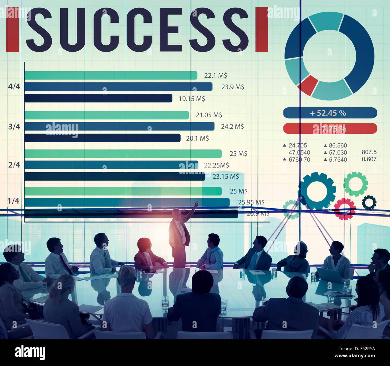 Success Successful Goal Achievement Complete Concept Stock Photo - Alamy