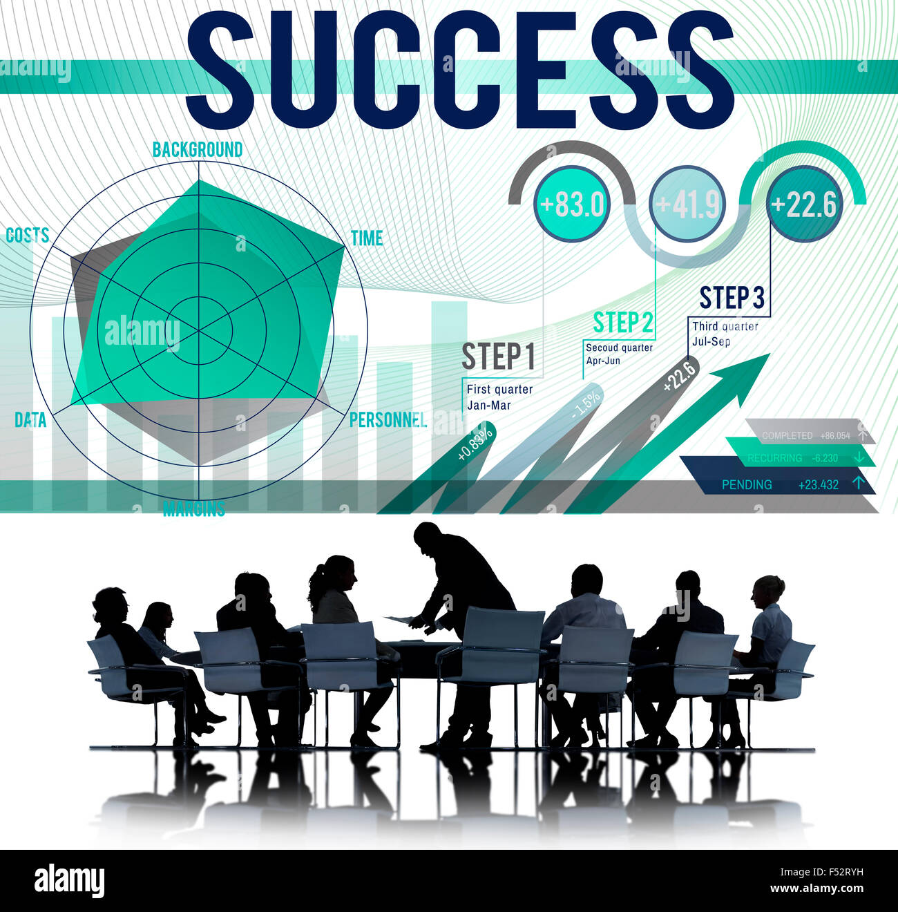 Success Successful Goal Achievement Complete Concept Stock Photo - Alamy