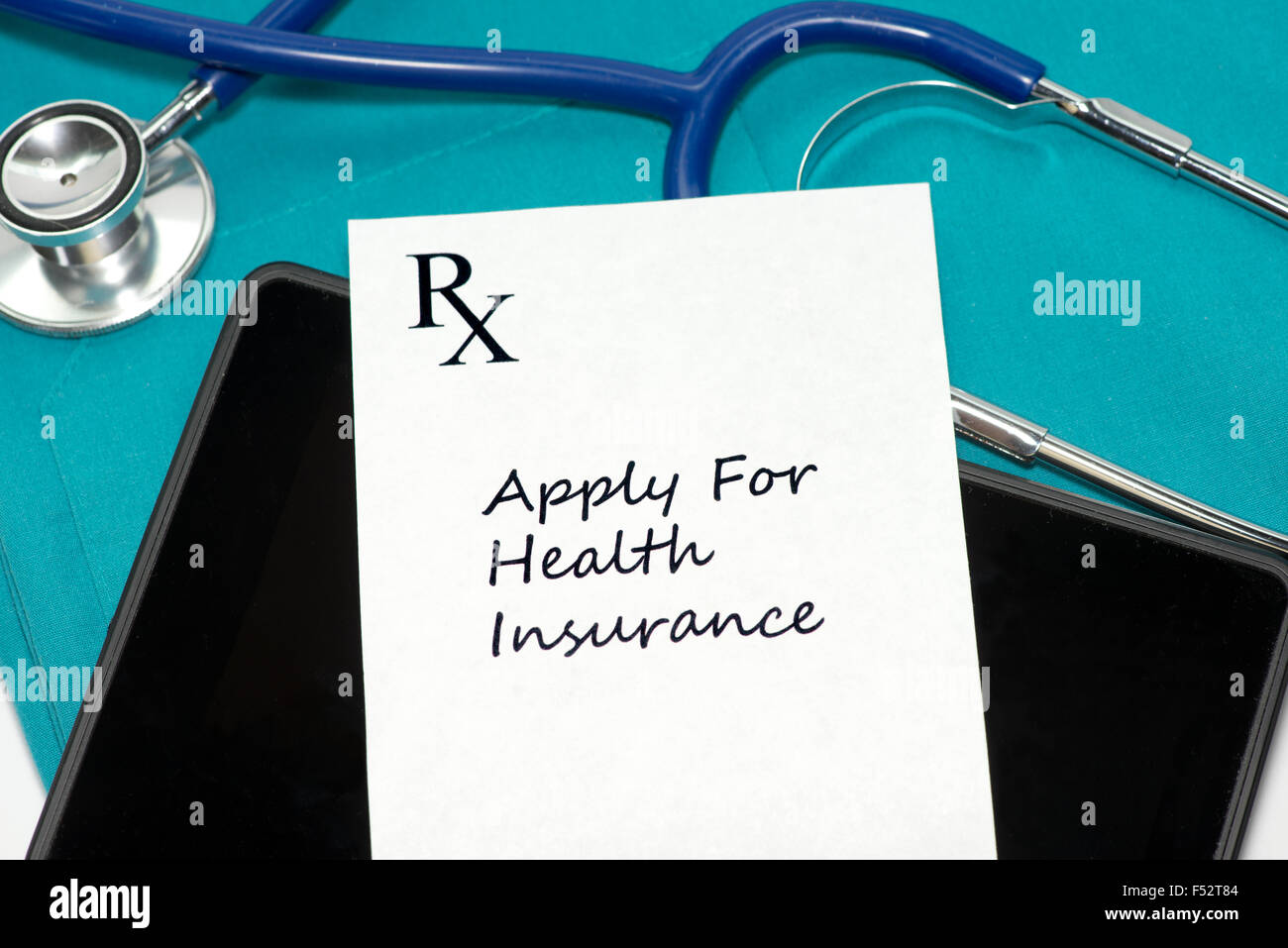 Prescription to apply for health insurance with personal computing ...