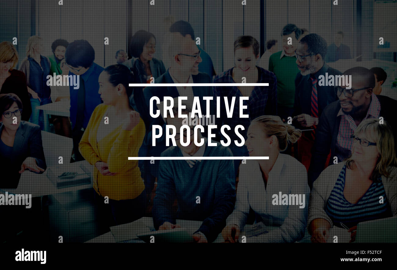 Creative Process Design Brainstorm Thinking Vision Ideas Concept Stock Photo - Alamy