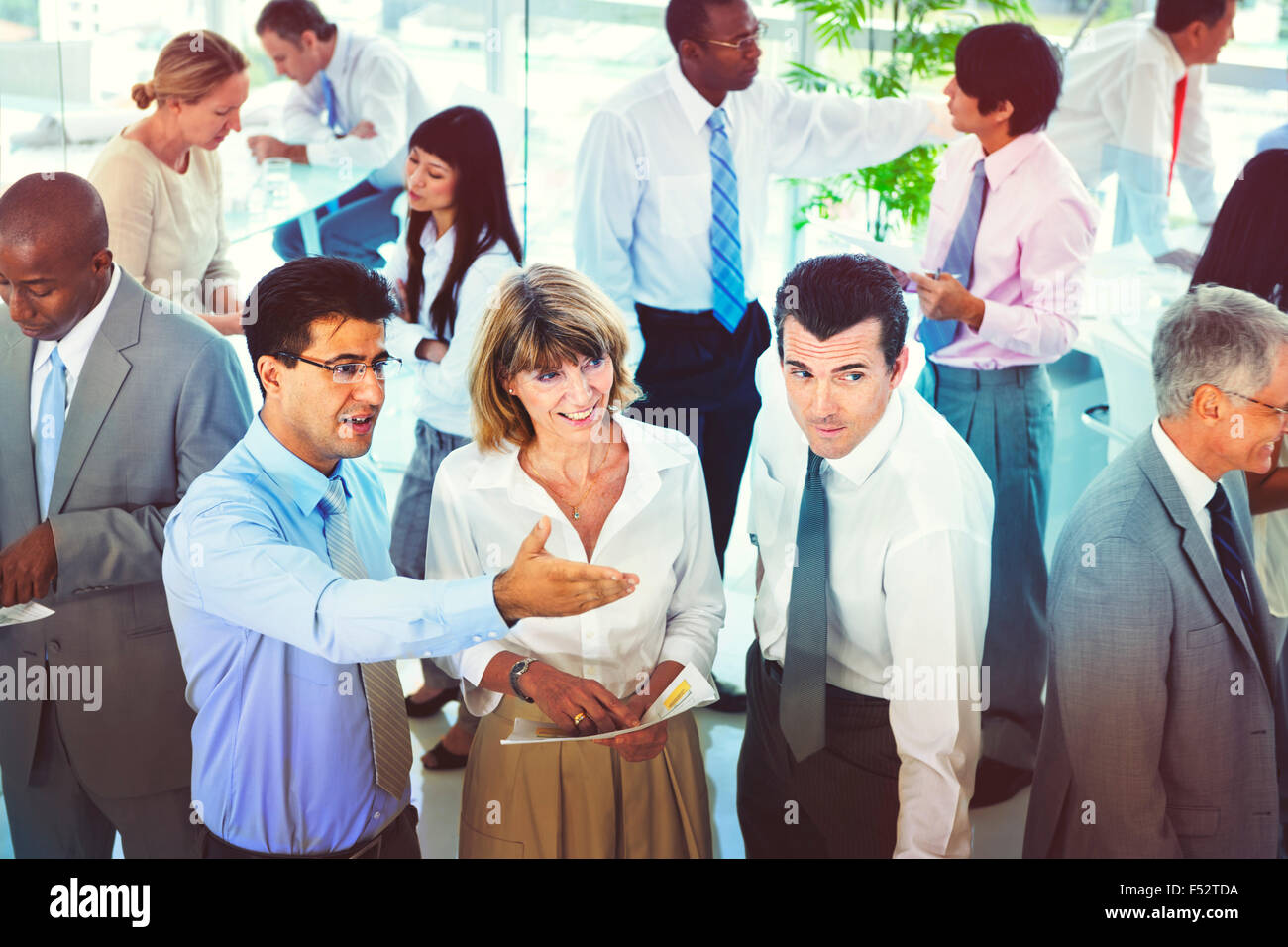 Group of Business People Meeting Discussion Planning Concept Stock ...