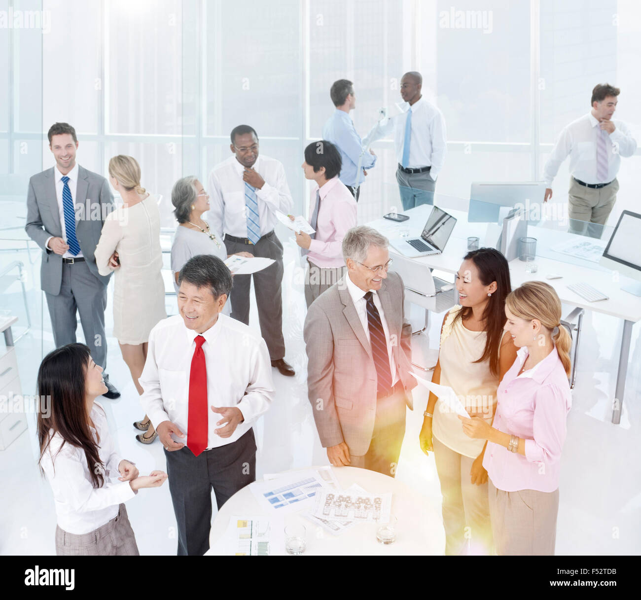 Teamwork Team Collaboration Colleagues Corporate Concept Stock Photo ...