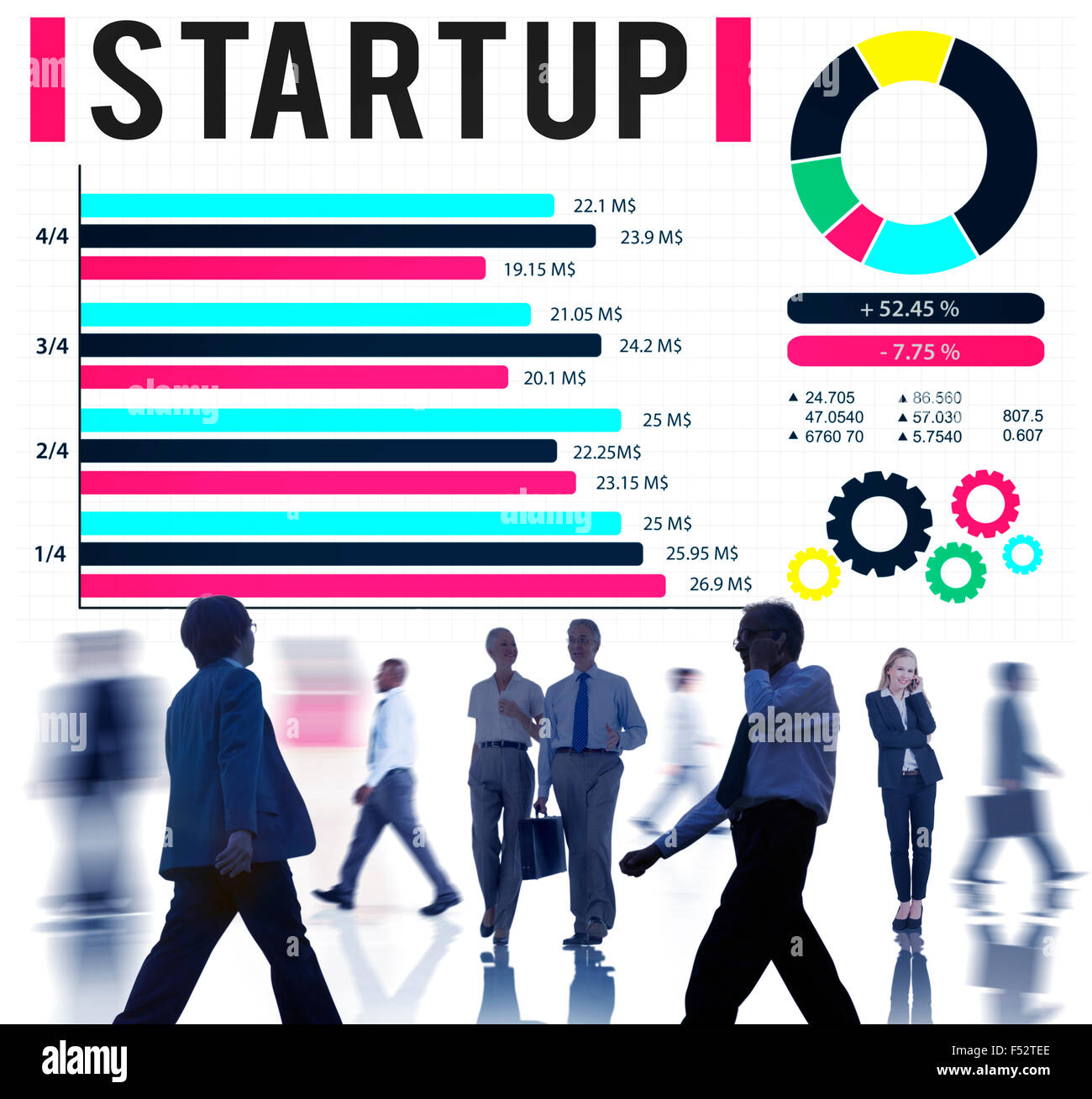 Startup New Business Growth Sucess Development Concept Stock Photo - Alamy
