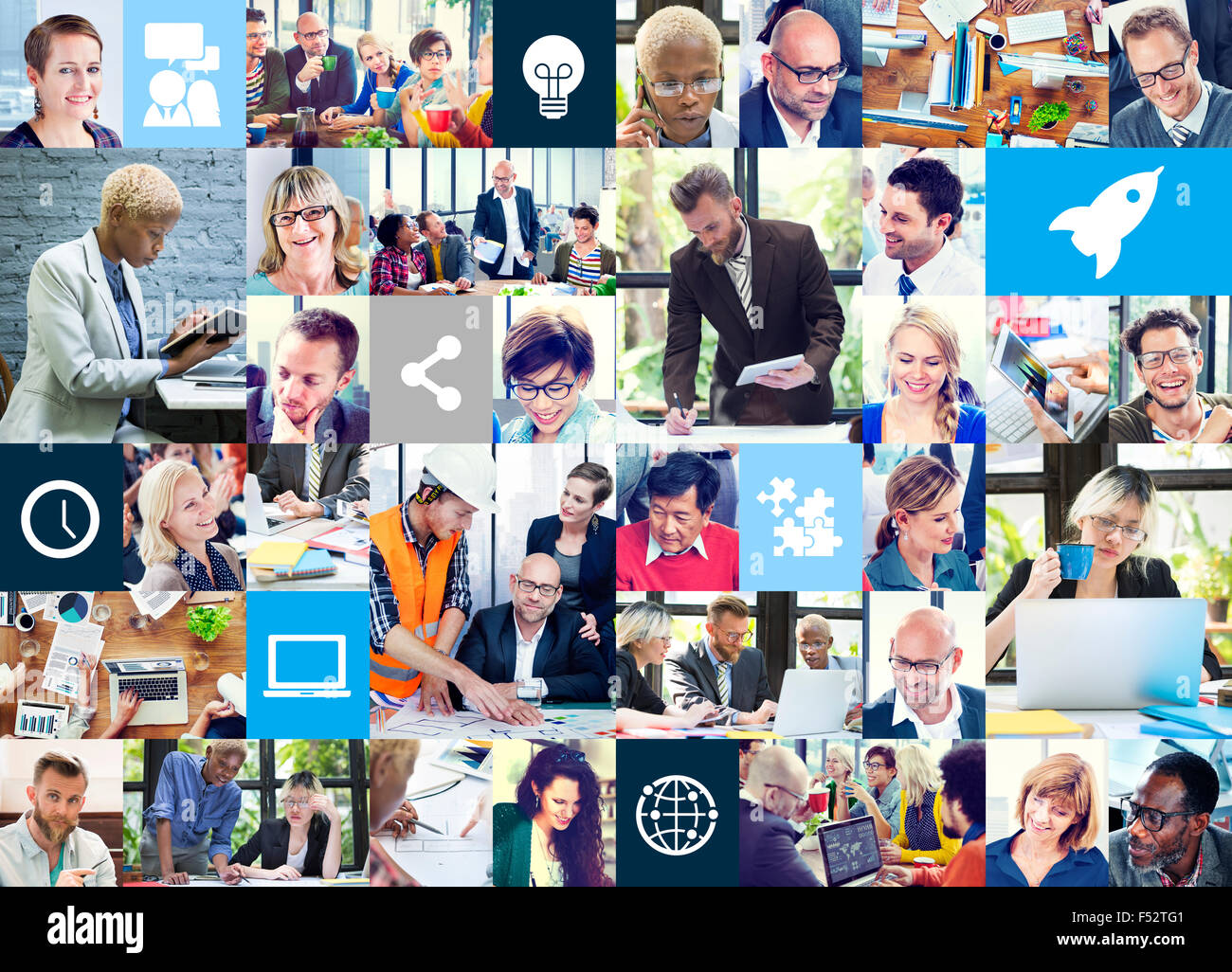 Community Communication Networking Technology Content Concept Stock ...
