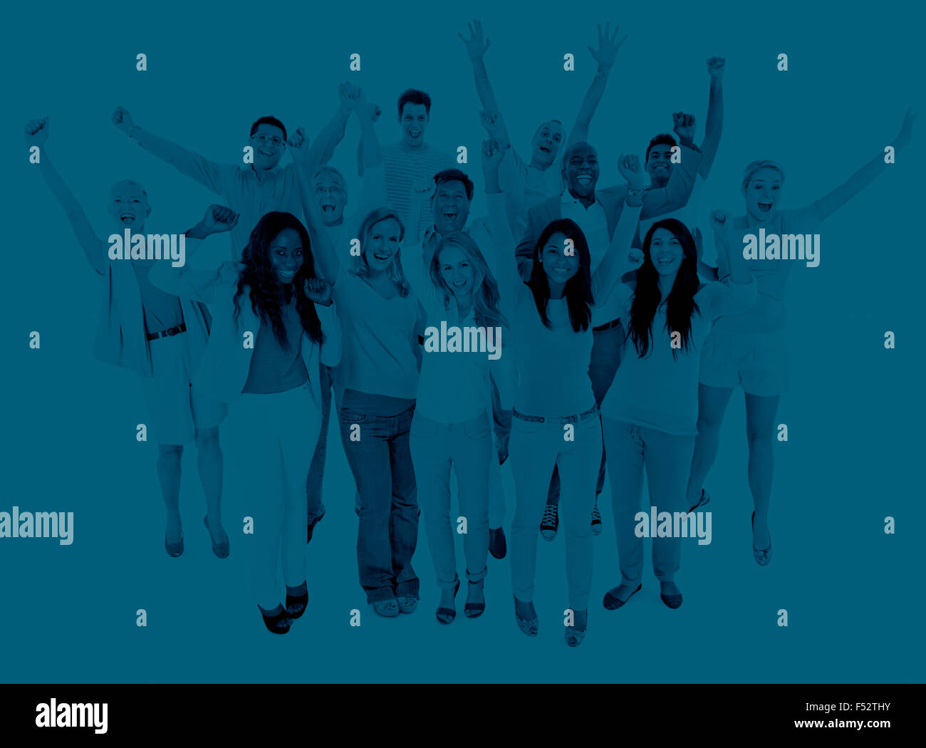 Celebrating Happiness Friendship Togetherness Concept Stock Photo - Alamy