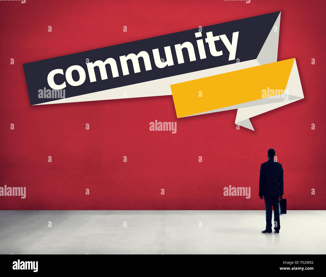 Community Citizen Connection Group Network Concept Stock Photo - Alamy