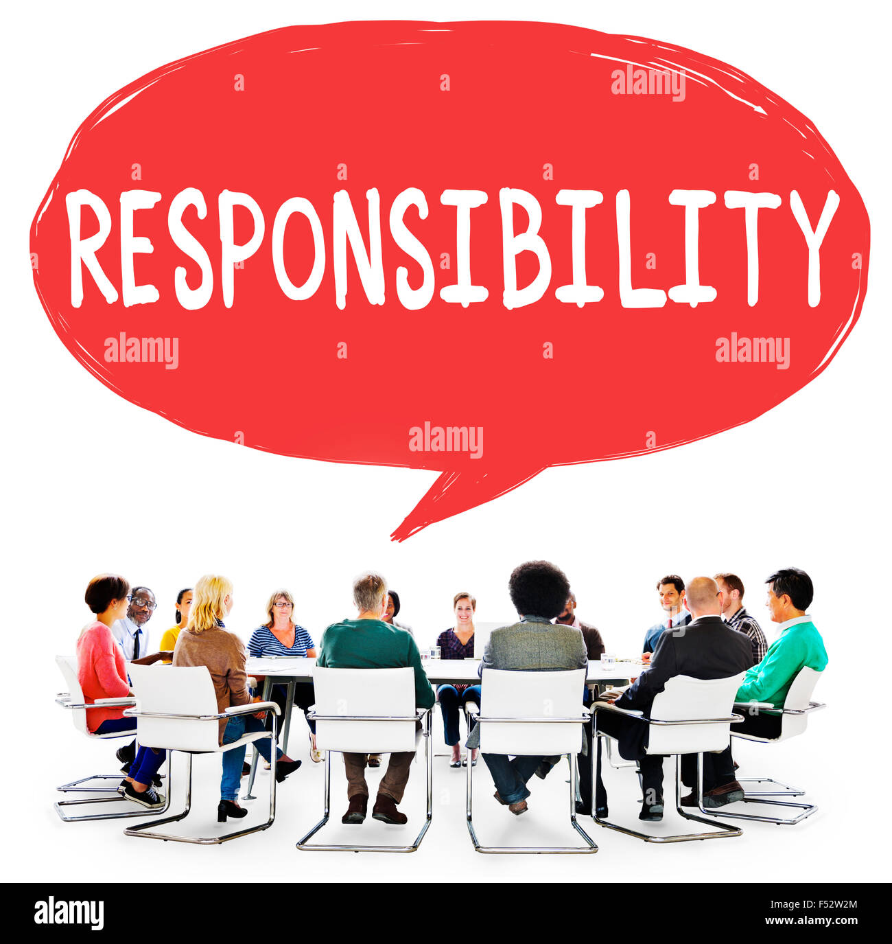 Responsibility Duty Obligation Job Trustworthy Concept Stock Photo - Alamy