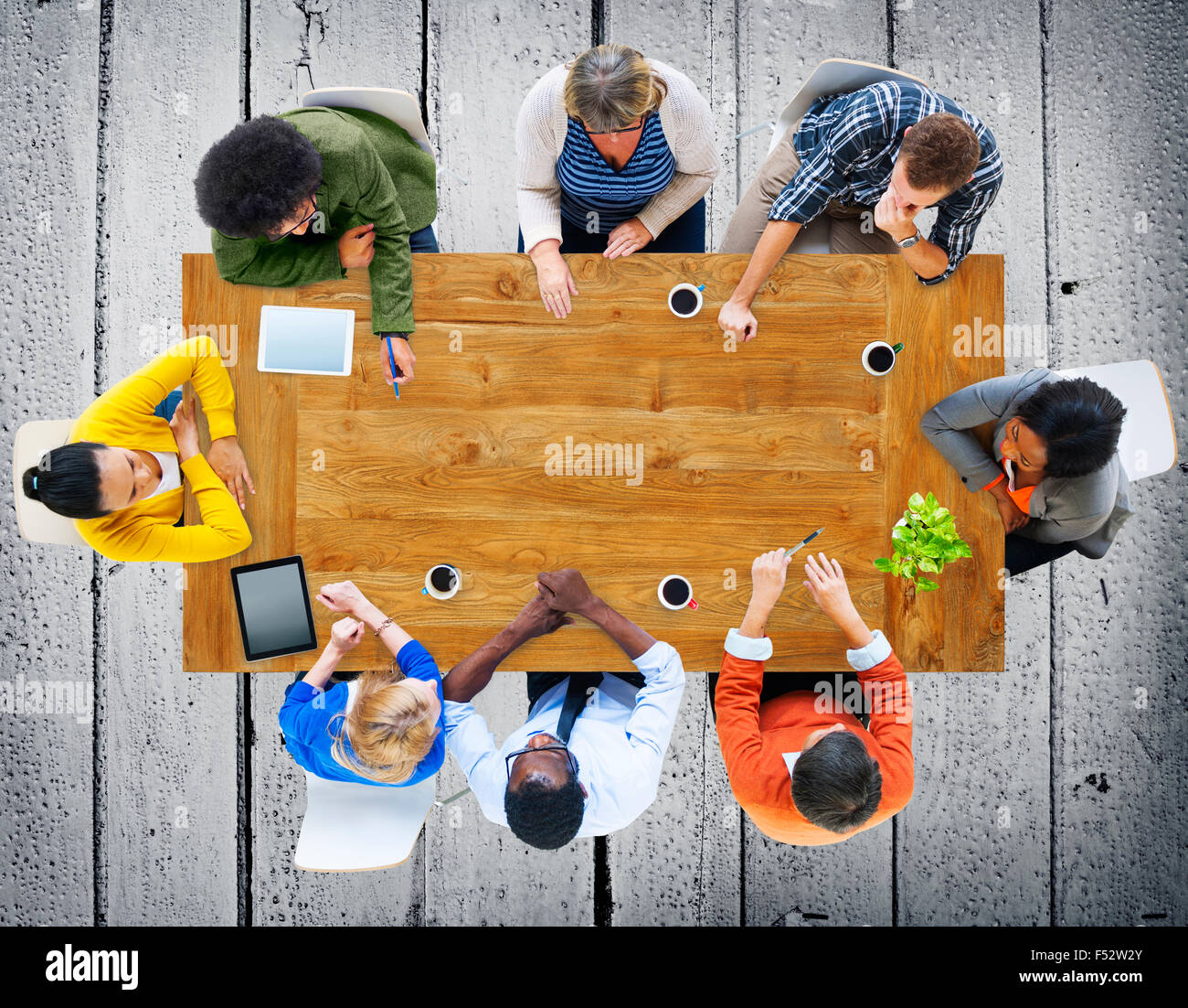 Meeting Brainstorming Discussion Collaboration Concept Stock Photo - Alamy