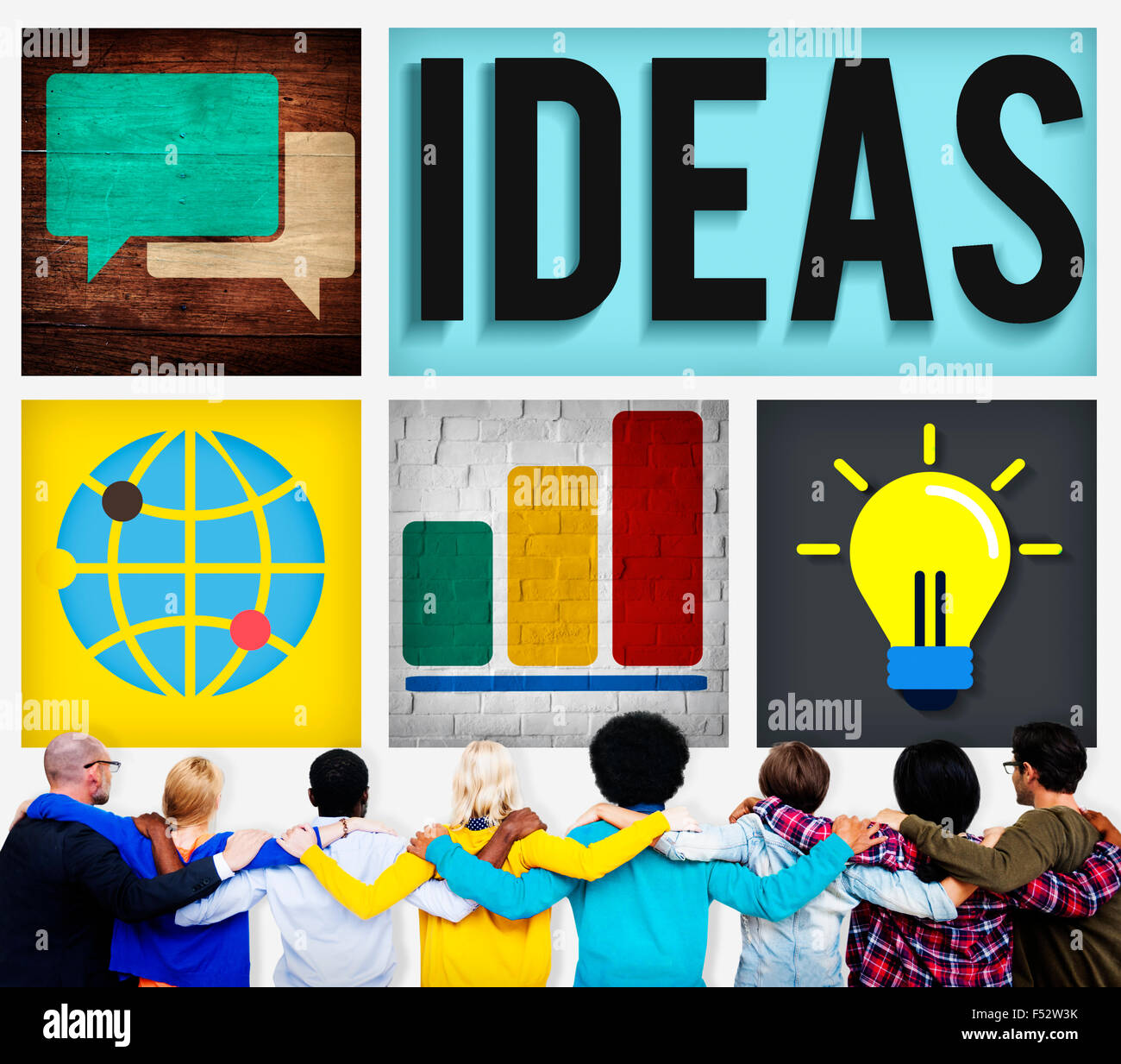 Ideas Innovation Intelligence Intellectual Wisdom Concept Stock Photo ...