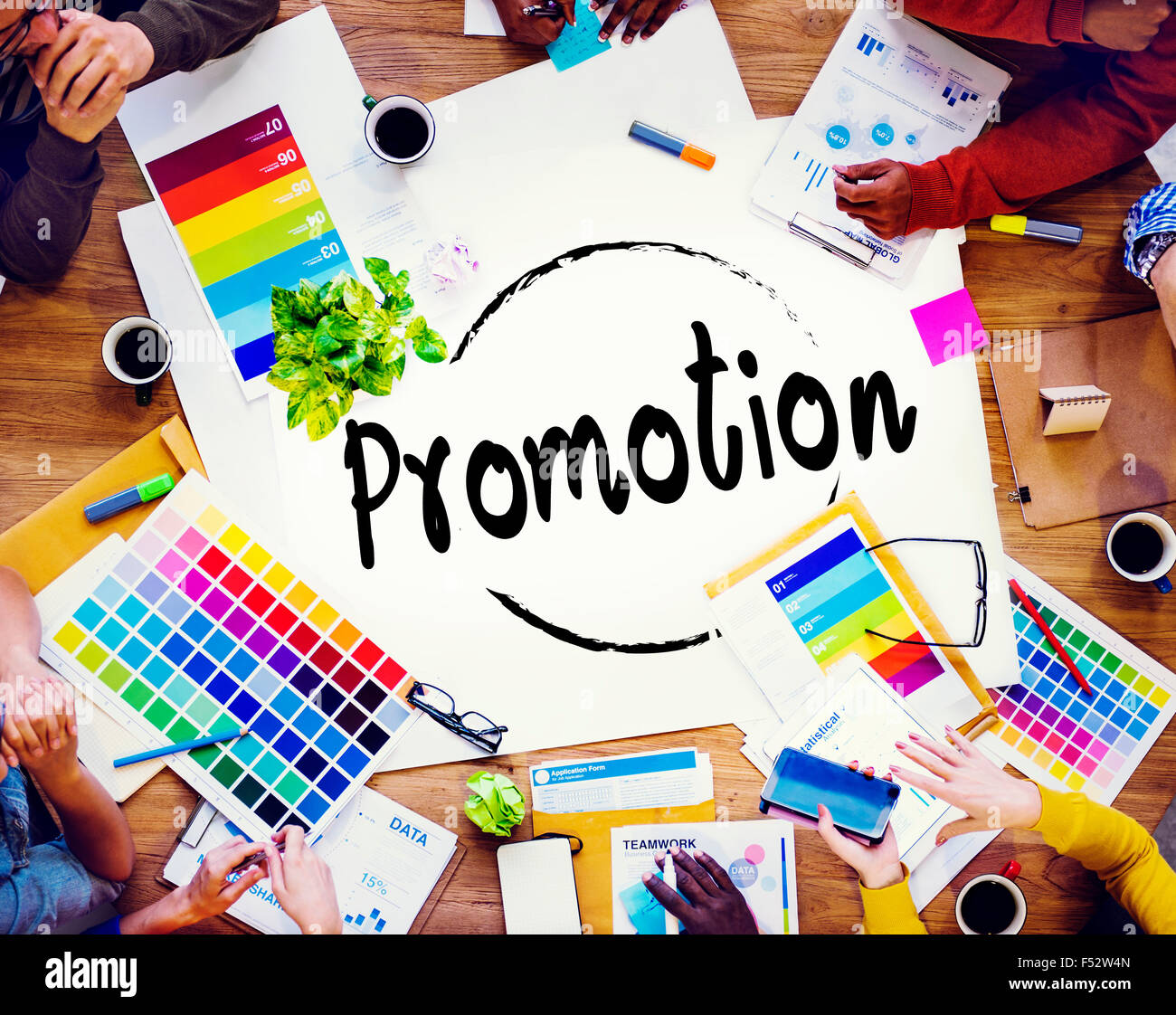 Promotion Marketing Commercial Advertising Reward Concept Stock Photo ...