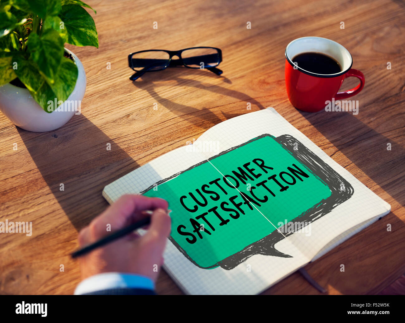 Customer Satisfaction Service Support Assistance Concept Stock Photo ...