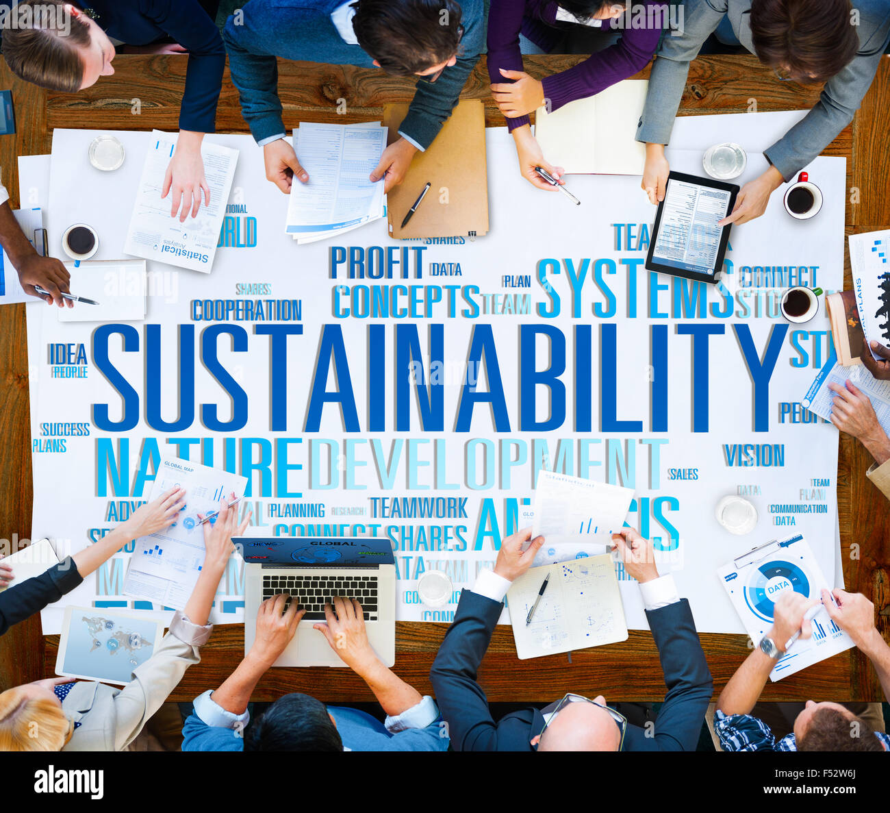 Sustainability Environmental Conservation Ecology Concept Stock Photo ...