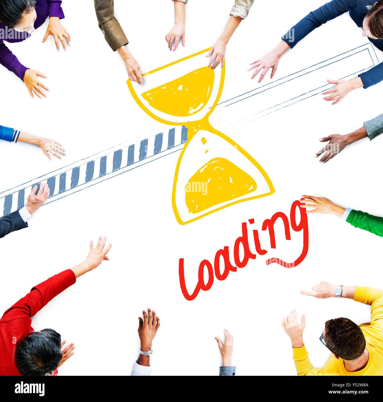 Loading information hi-res stock photography and images - Alamy