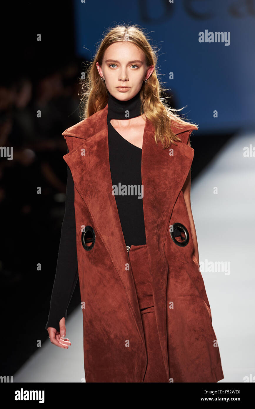 Model walking at the Mercedes Benz start up show during Toronto world ...