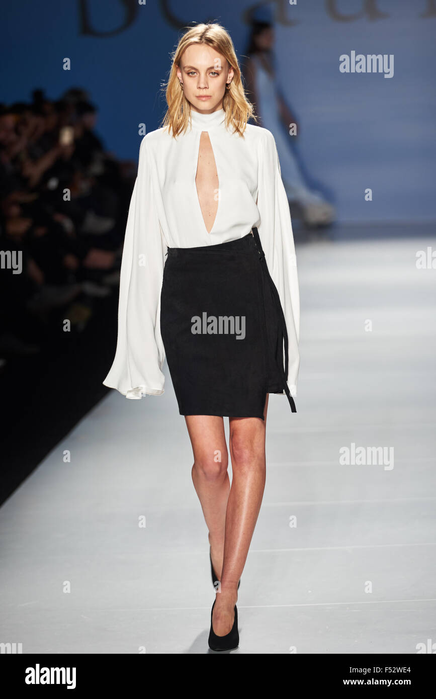 Model walking at the Mercedes Benz start up show during Toronto world ...