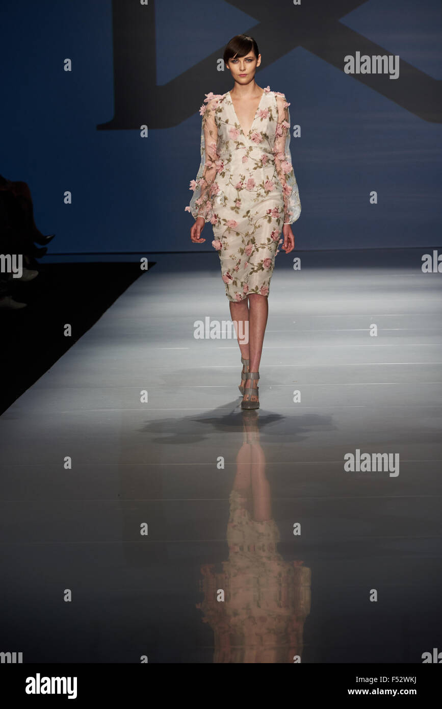 Model walking at the Mercedes Benz start up show during Toronto world ...