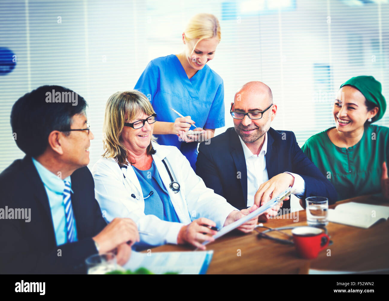 Group female medical practitioners hi-res stock photography and images ...