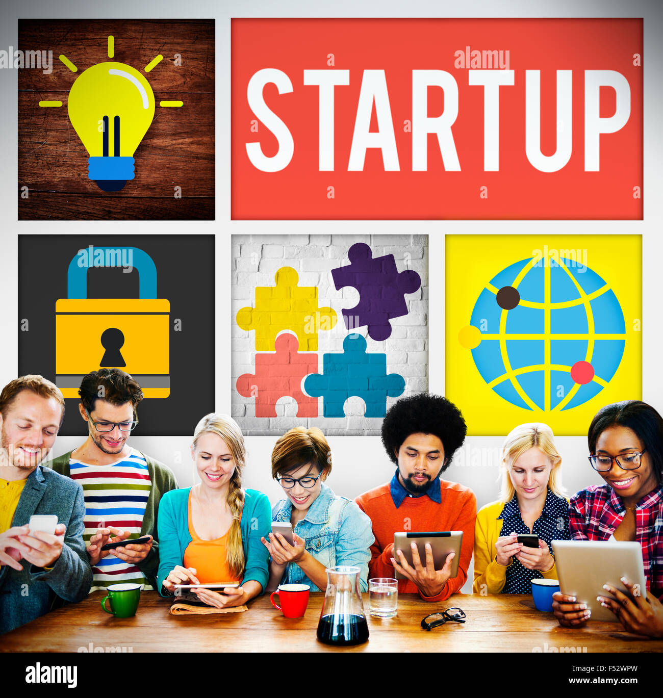 Start Up New Business Growth Strategy Vision Concept Stock Photo - Alamy