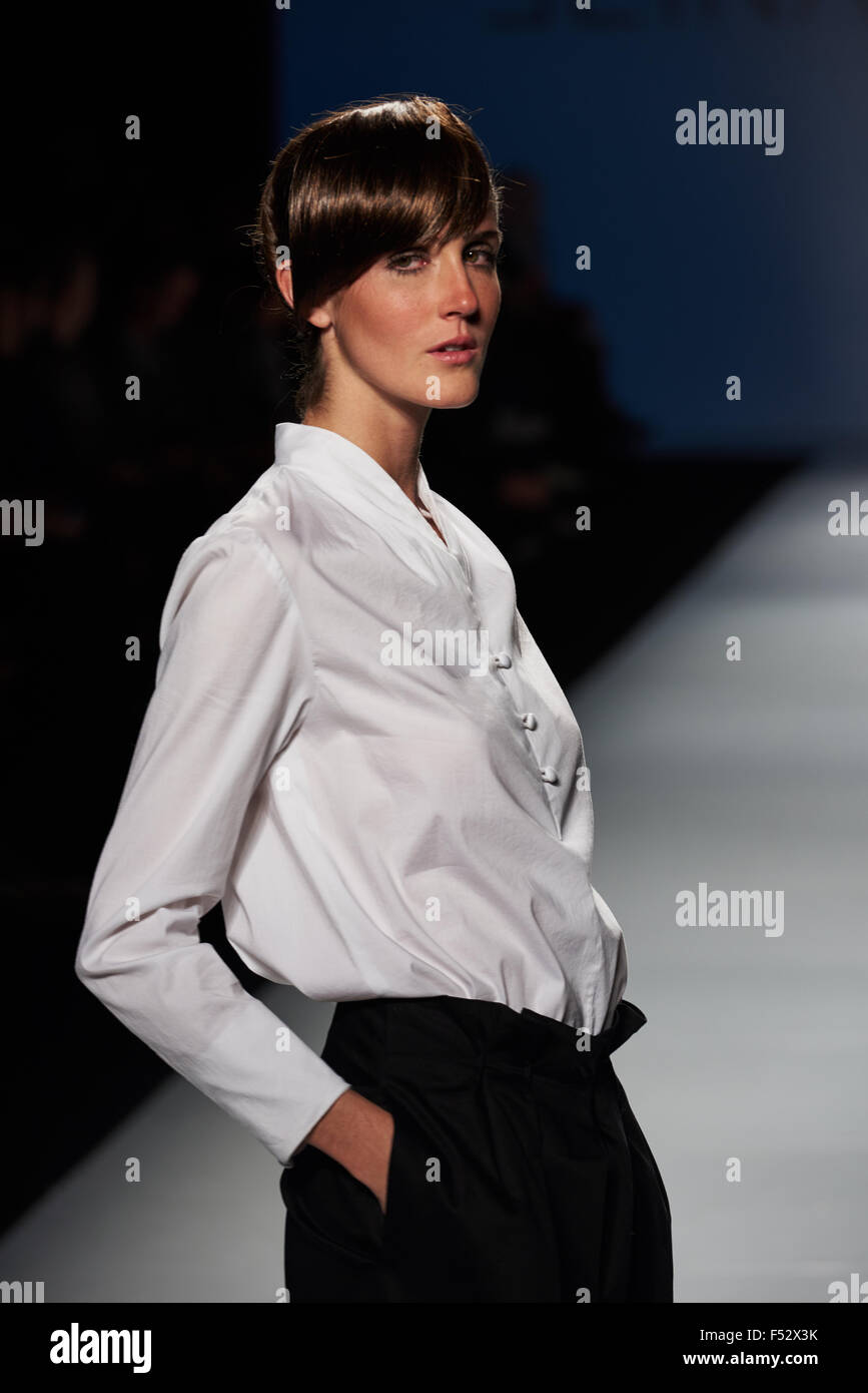 Model walking at the Mercedes Benz start up show during Toronto world ...