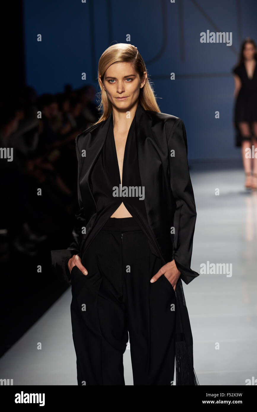 Model walking at the Mercedes Benz start up show during Toronto world ...