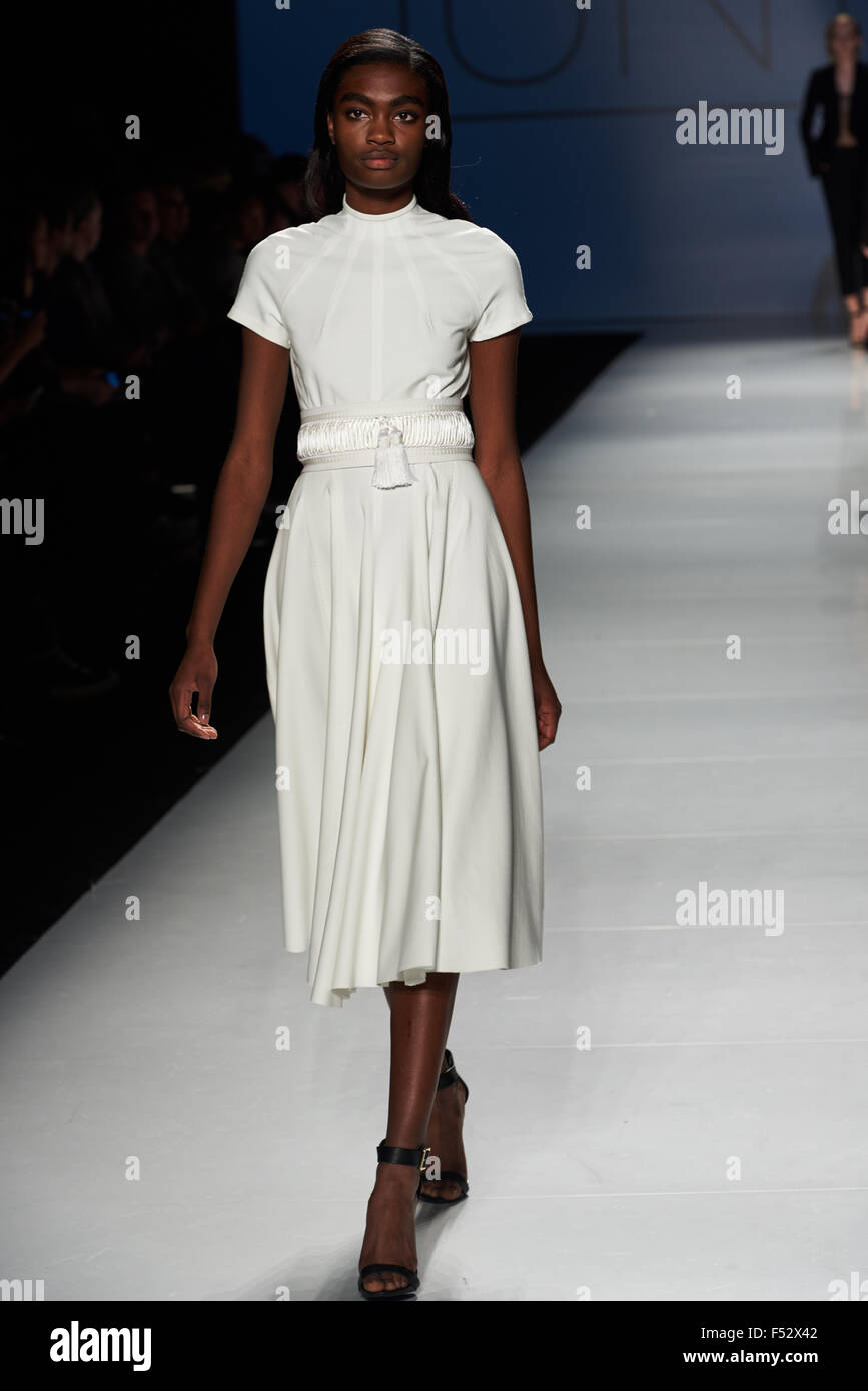 Model walking at the Mercedes Benz start up show during Toronto world ...