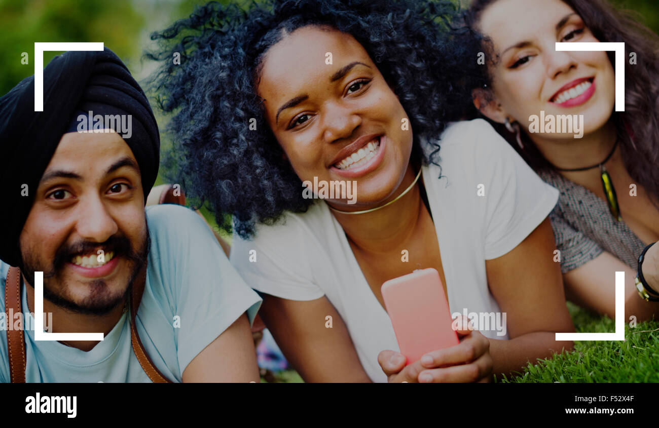 Camera Focus Frame Border Copy Space Concept Stock Photo - Alamy