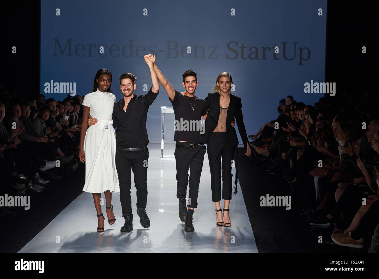 Model walking at the Mercedes Benz start up show during Toronto world ...
